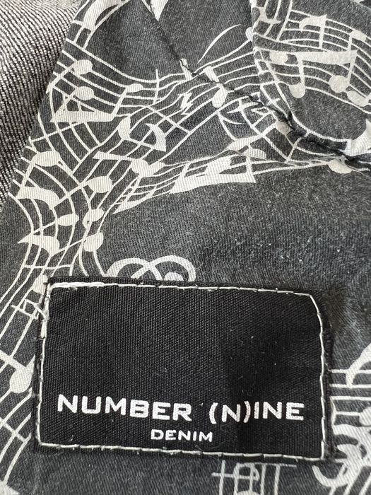 Number (N)ine Number Nine Birds Distressed Boro Patchwork Denim Pain ...