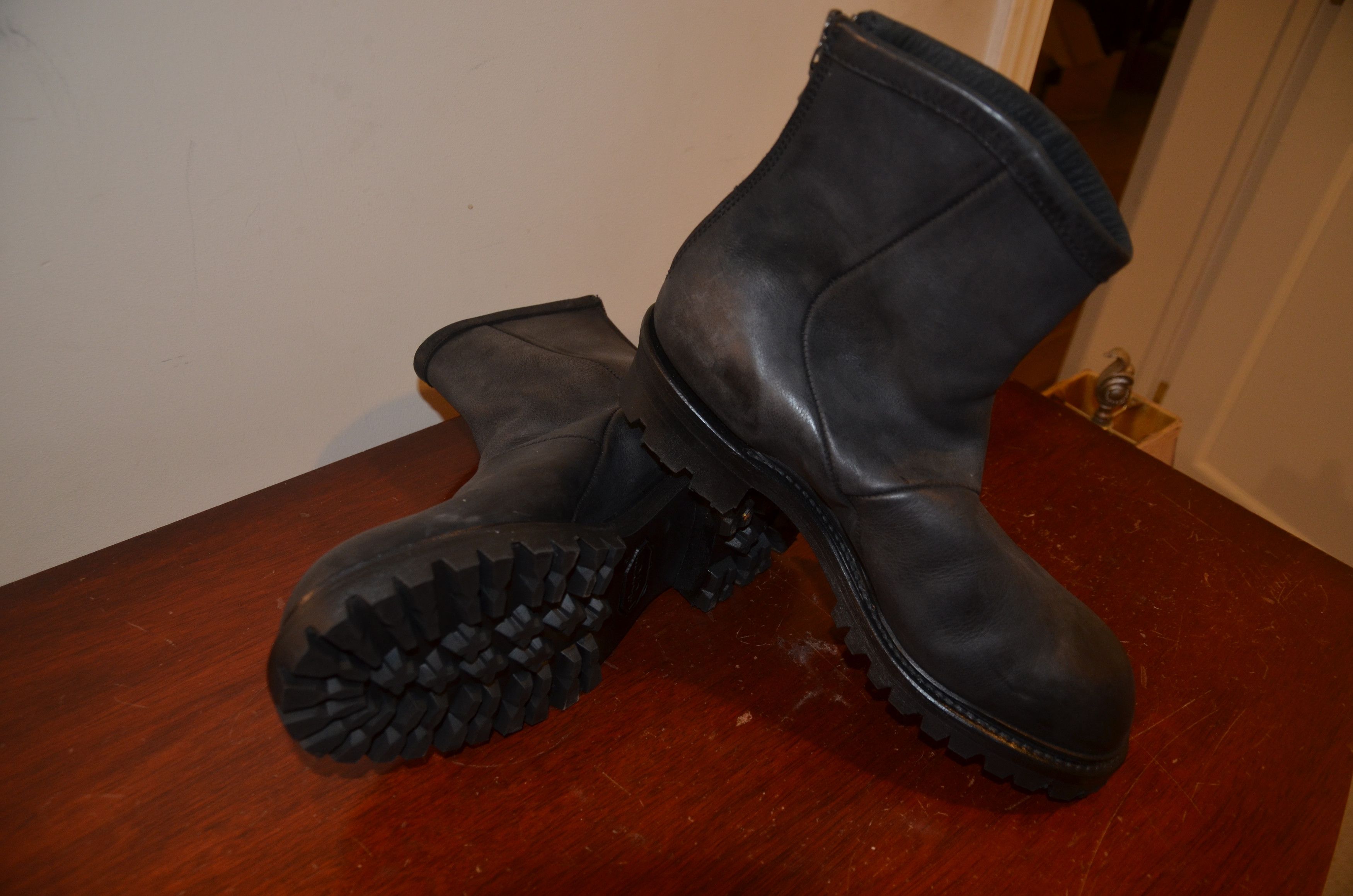 Julius Engineer Boot. Back-zip. Vibram Sole. Brand new. | Grailed