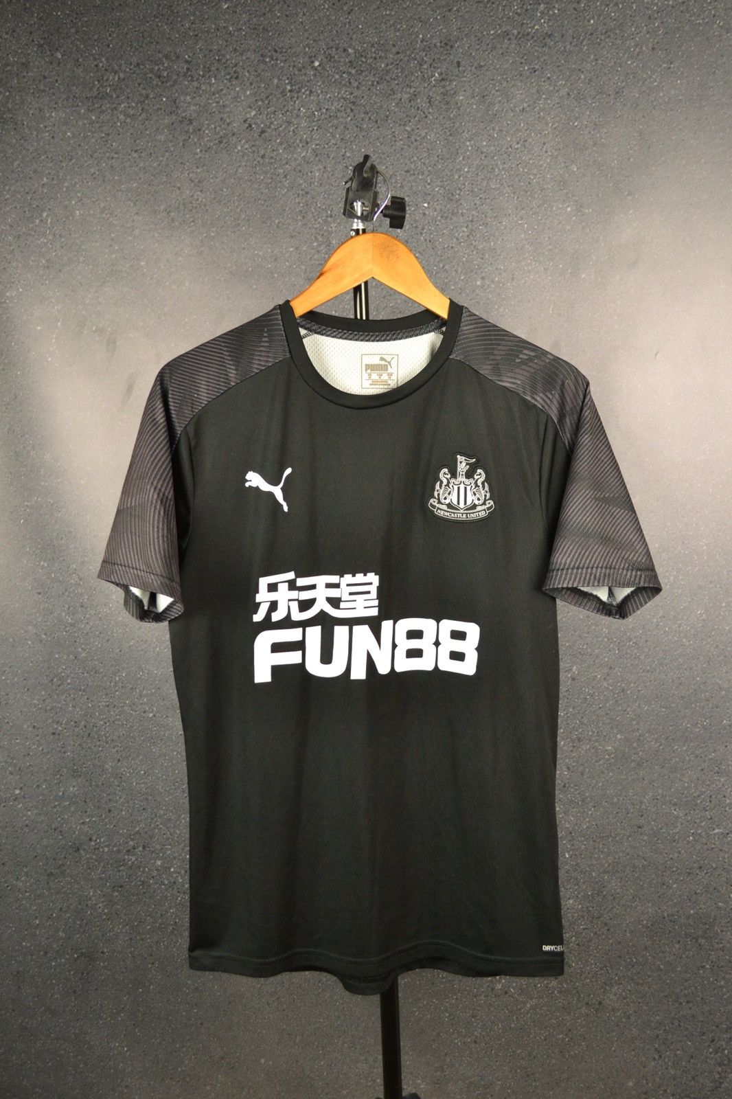 Puma Newcastle United Football Shirt Puma Black Soccer Jersey | Grailed
