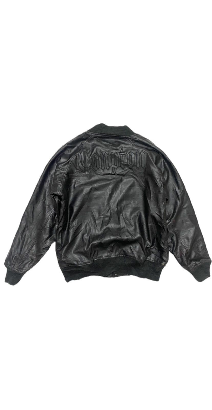 Rap Tees × Vintage Conart Straight Outta COMPTON Leather Jacket | Grailed