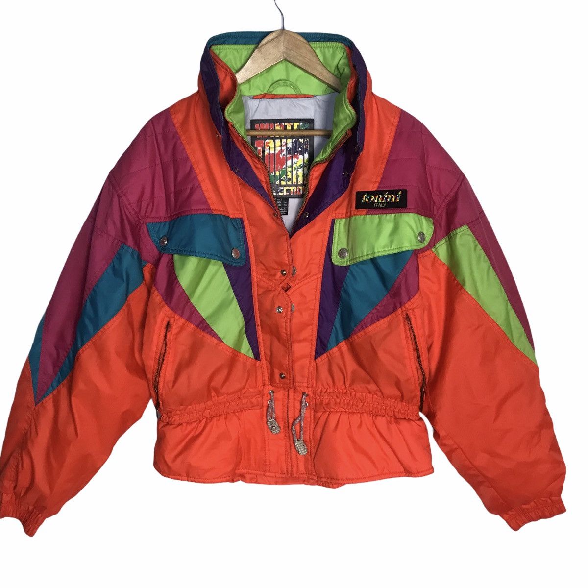 Designer × Ski Vintage tonini italy multicolour ski jacket | Grailed