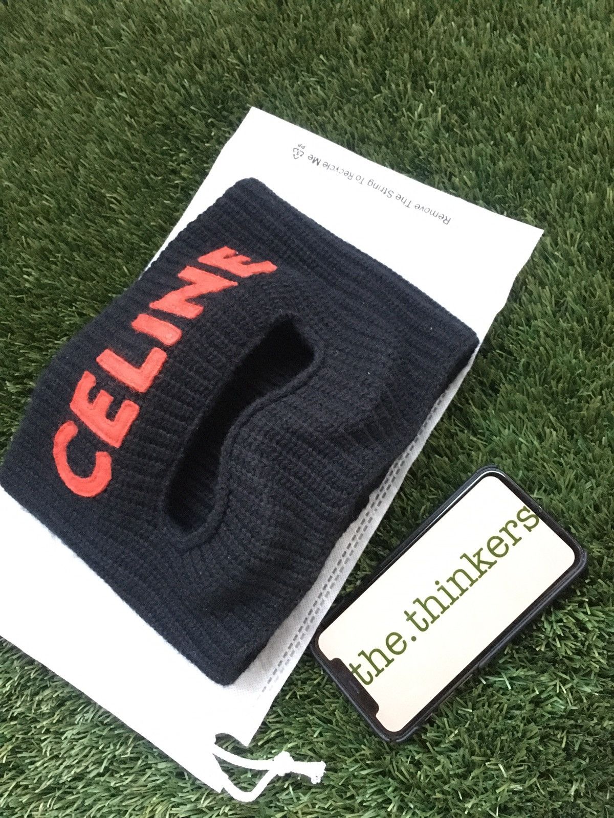 Celine × Designer × Streetwear Rare Celine Balaclava Half Mask | Grailed