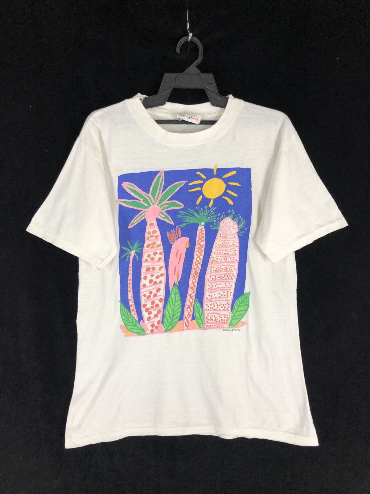 Art × Vintage Vintage Ken Done Australia Art To wear By Ken Done Shirt ...