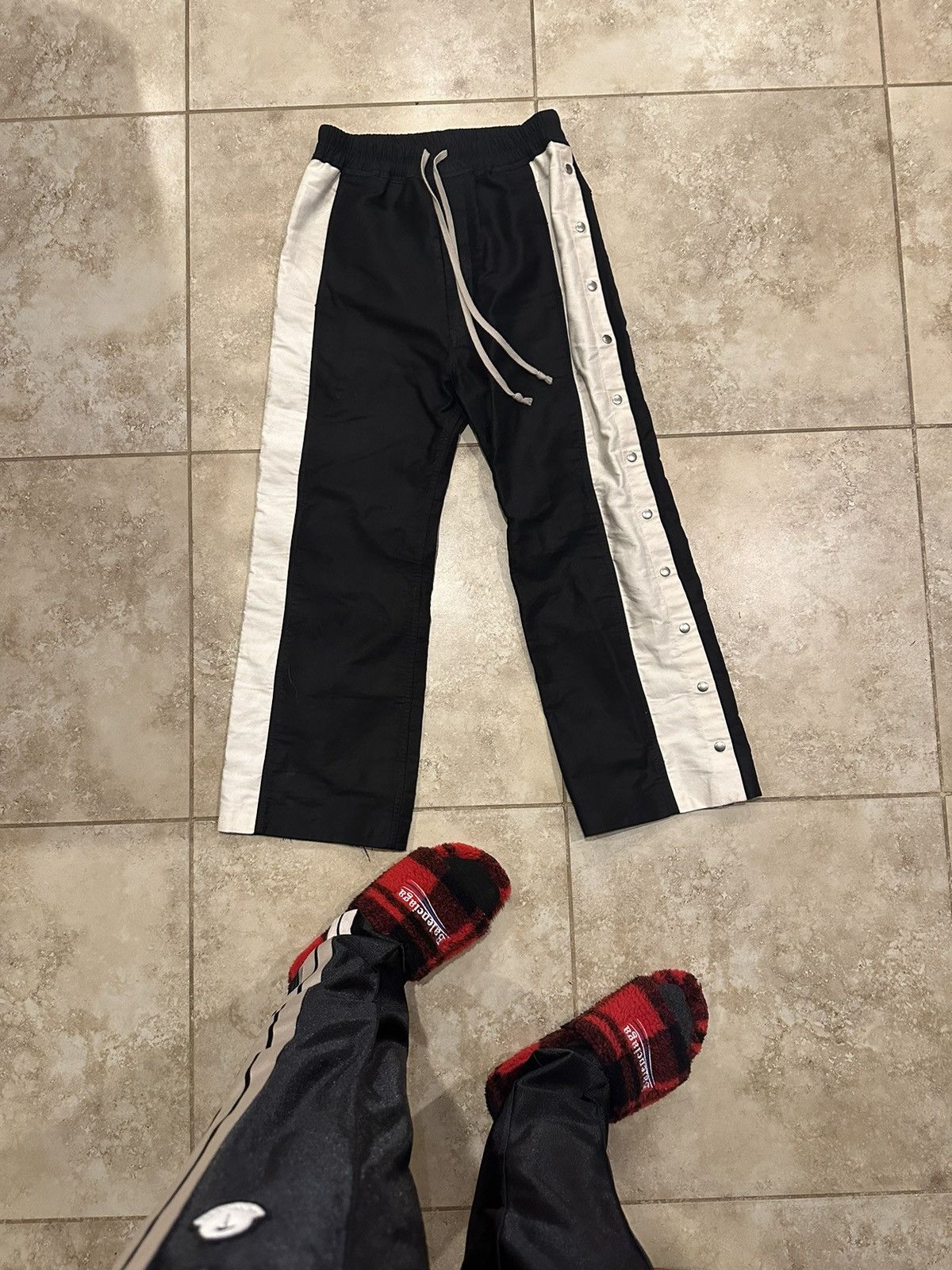 Rick Owens Rick Owens Easy babel pusher pants (custom raw hem) | Grailed