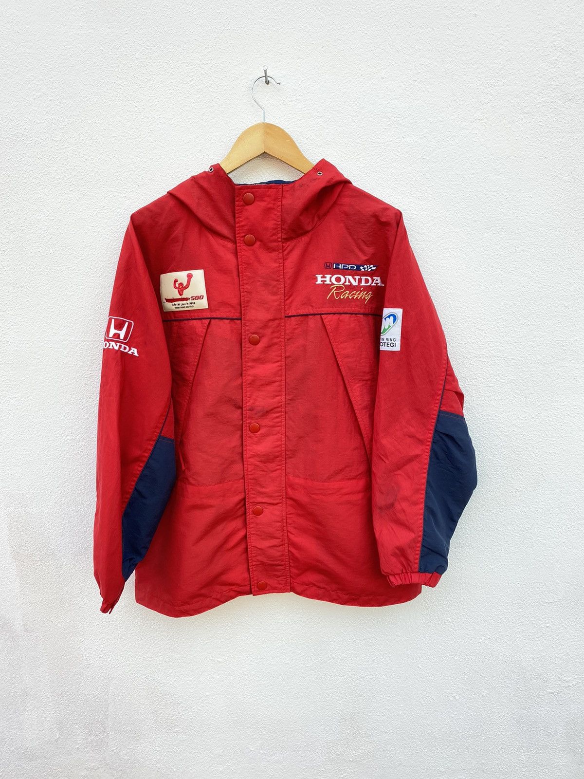 Honda × Racing Vintage Honda Racing patch Full jacket | Grailed