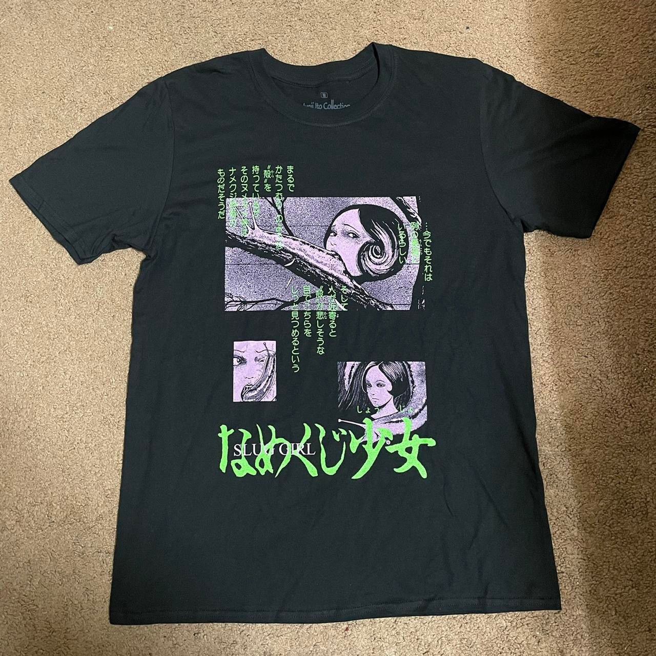 Japanese Brand × Vintage Junji Ito collection slug girl anime manga ...