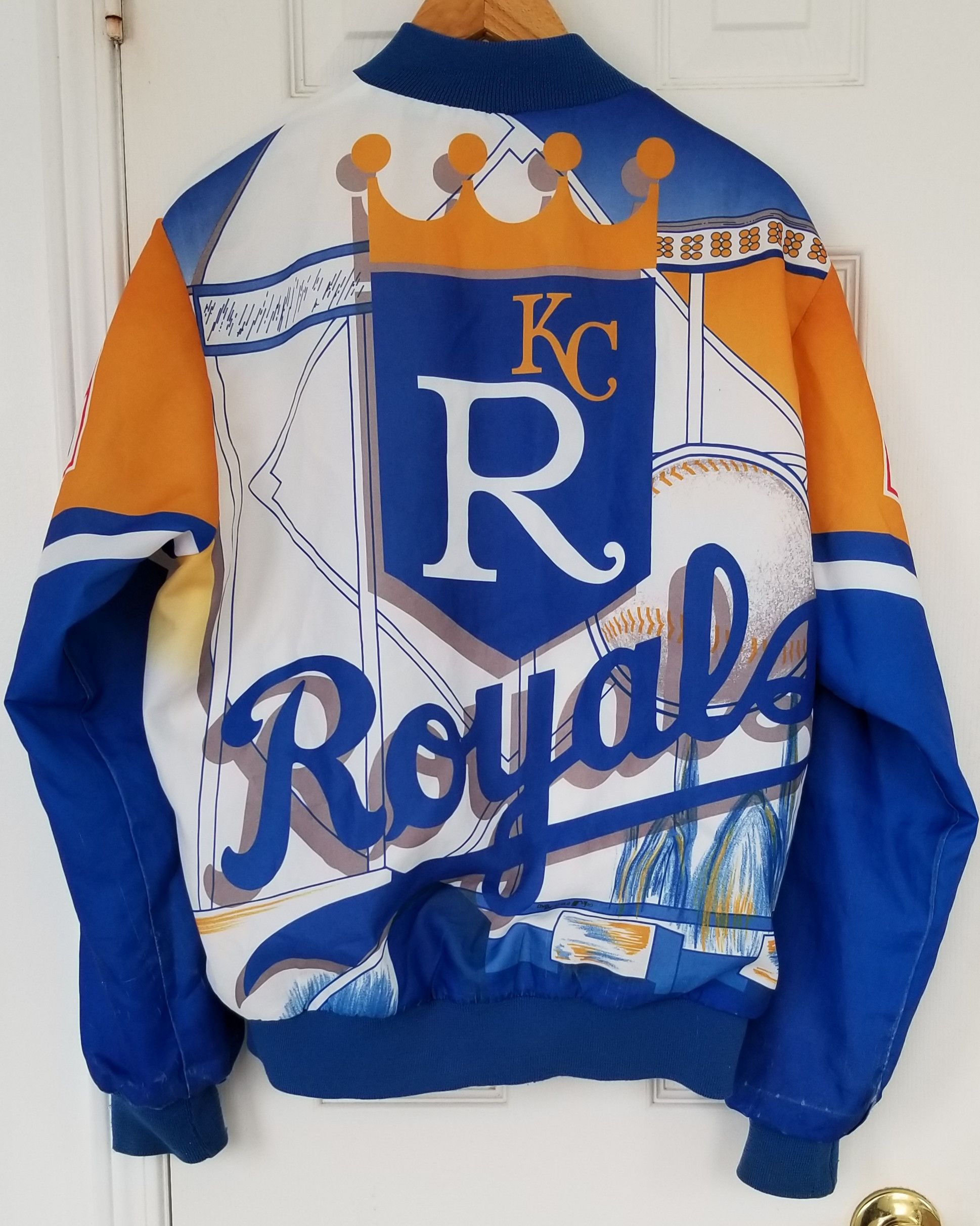 Chalk Line Chalk Line Fanimation Kansas City Royals Varsity Jacket 90s ...