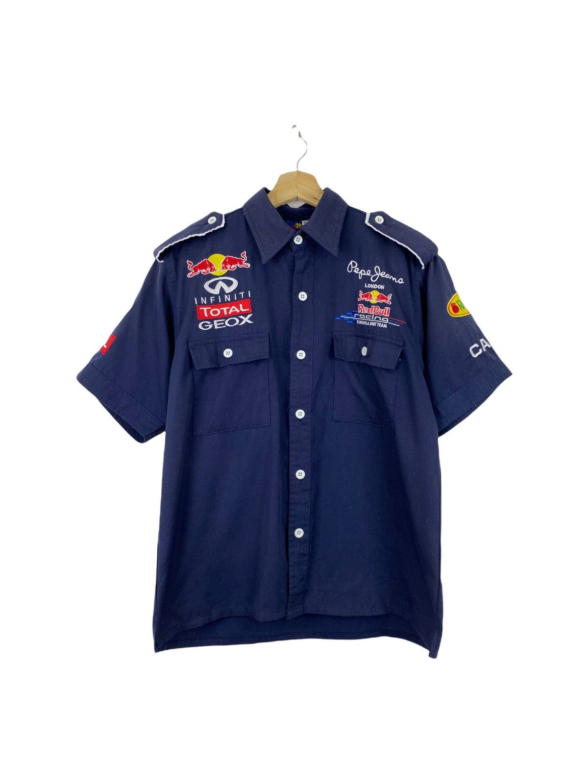 Racing × Red Bull × Streetwear Red Bull racing worker shirt | Grailed