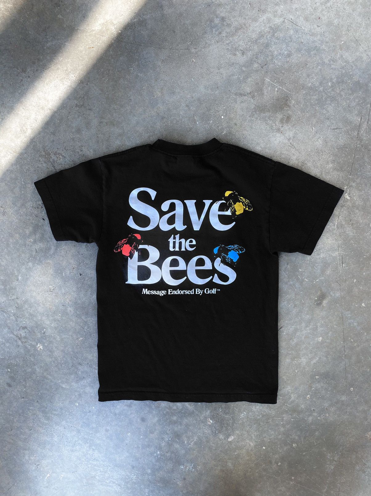 Golf Wang Golf Wang Save The Bees Black Logo Tee Small ️🧊🥣 Tyler Odd ...