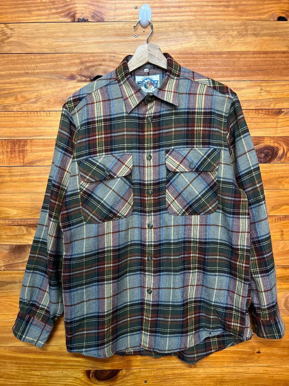 Outdoor Life IMPERIAL OUTDOOR CANADIAN STYLE DISTRESS WOOL FLANNEL ...