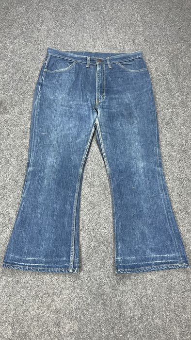Levi's BE Vintage 70s Levis 646 Bell Bottom Distressed Jeans | Grailed
