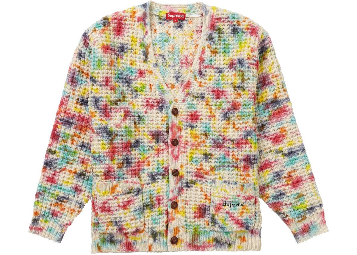 Supreme Supreme Waffle Knit Cardigan | Grailed