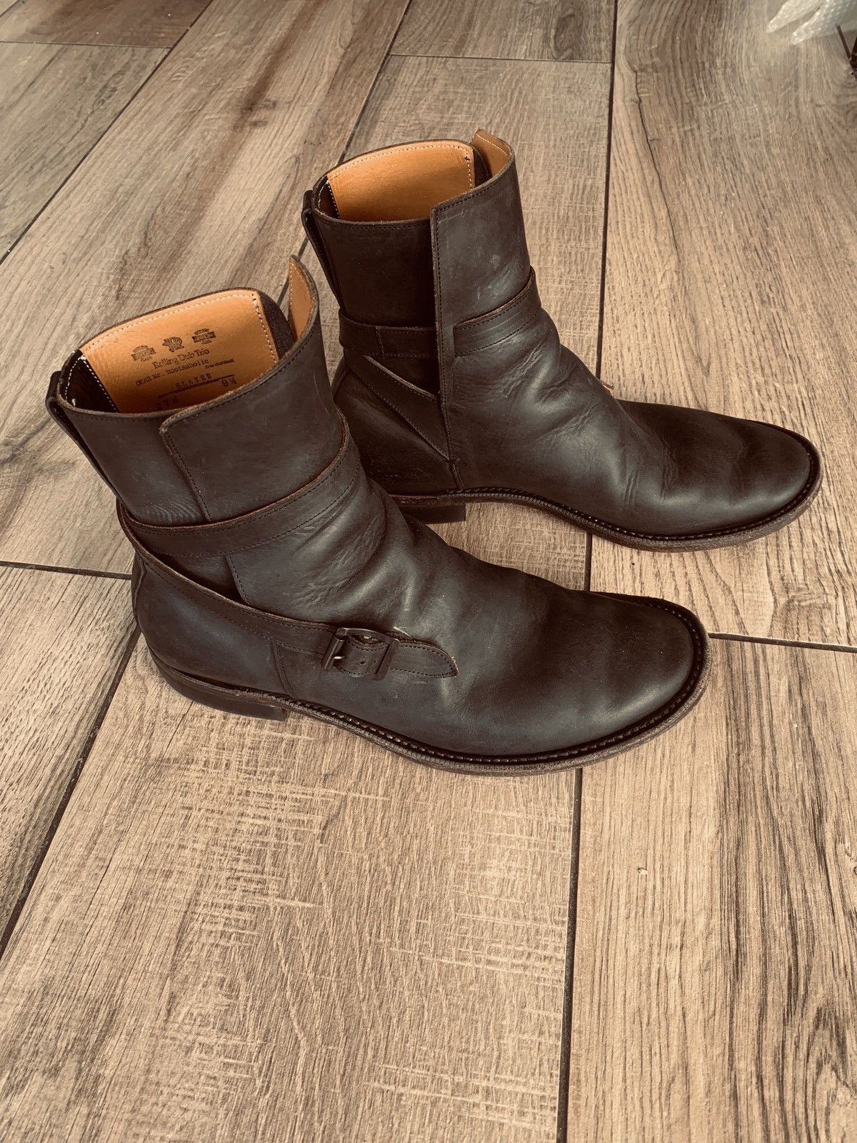 Japanese Brand × Rolling Dub Trio Slayer Jodhpur boots | Grailed