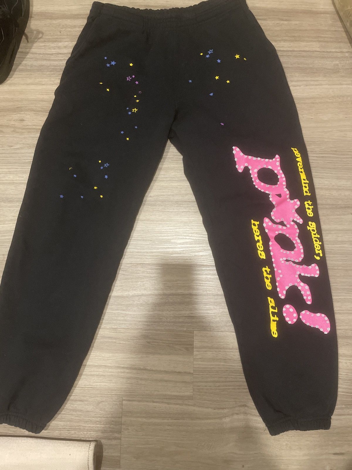 Spider Worldwide Black Spider Pants (Sp5der) | Grailed