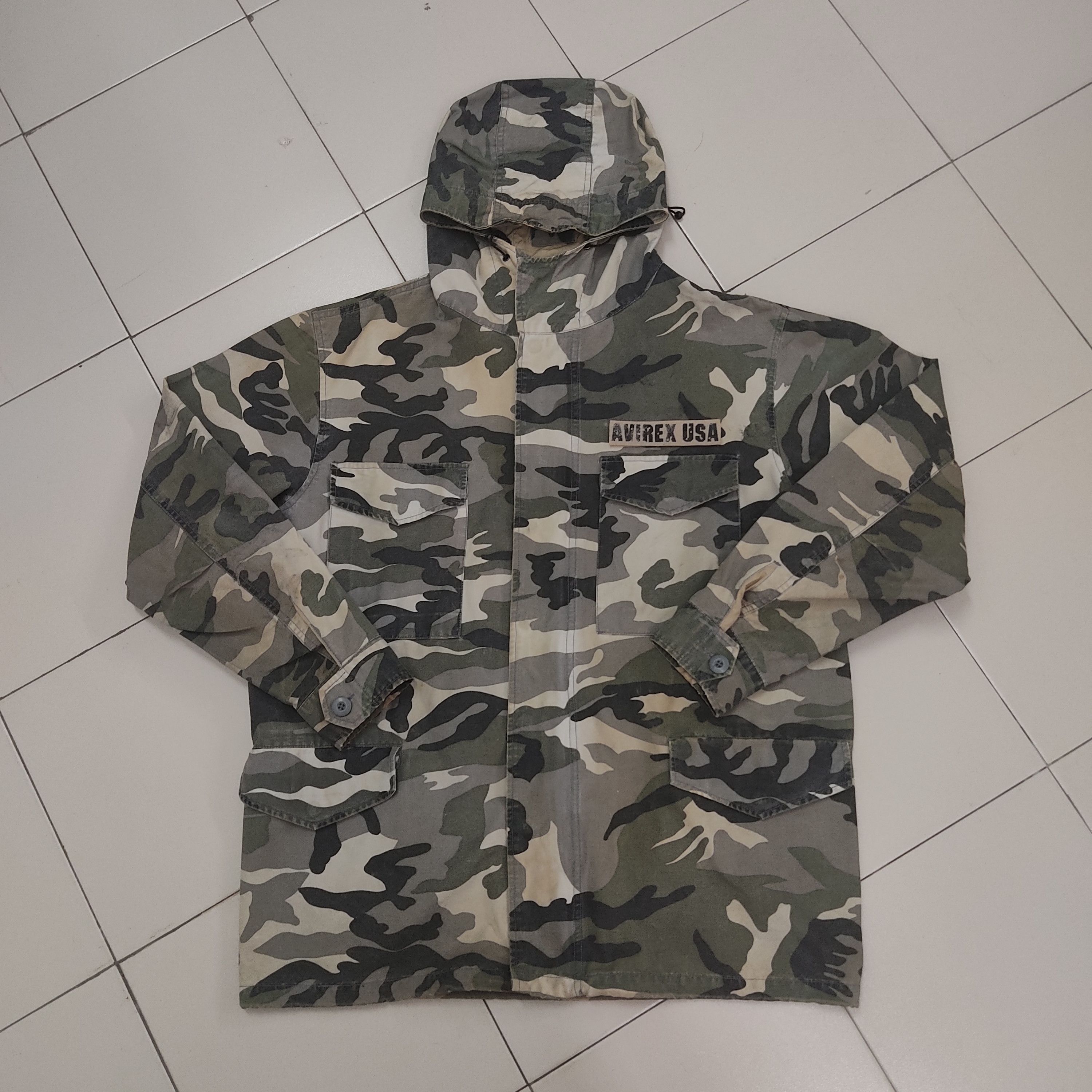 Avirex × Camo × Made In Usa 🔥 Avirex USA Extrem Cold Weather Camo ...