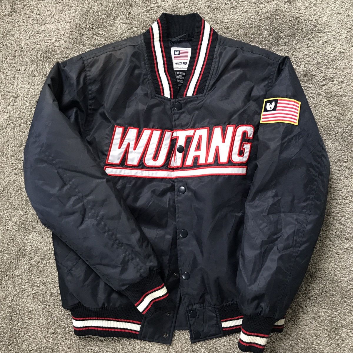 Wu-Tang Clan Wu-Tang Jacket Size Small / Medium Rare Rza Gza Raekwon ...