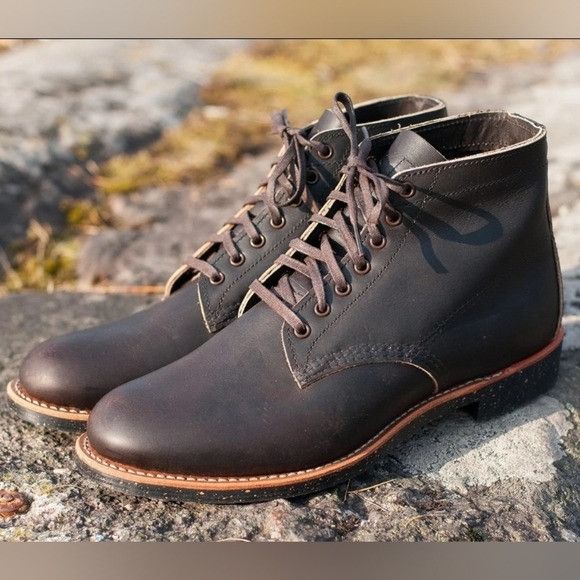 Red Wing Red Wing Shoes 8061 Merchant Ebony Harness 6" Lace-up Boots ...