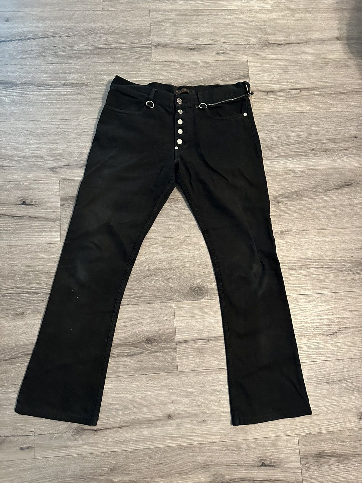Undercover SS03 Underscover Scab “D-Link” Flared Denim | Grailed
