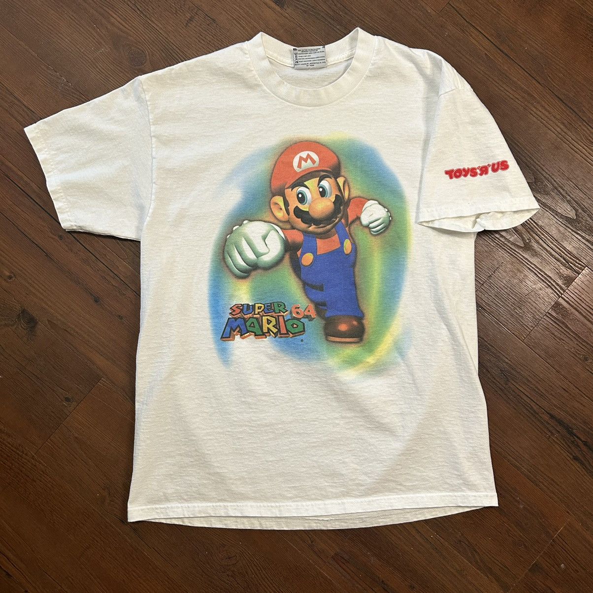 Nintendo × Streetwear × Vintage Grail 1996 Super Mario 64 Promo Tee ...