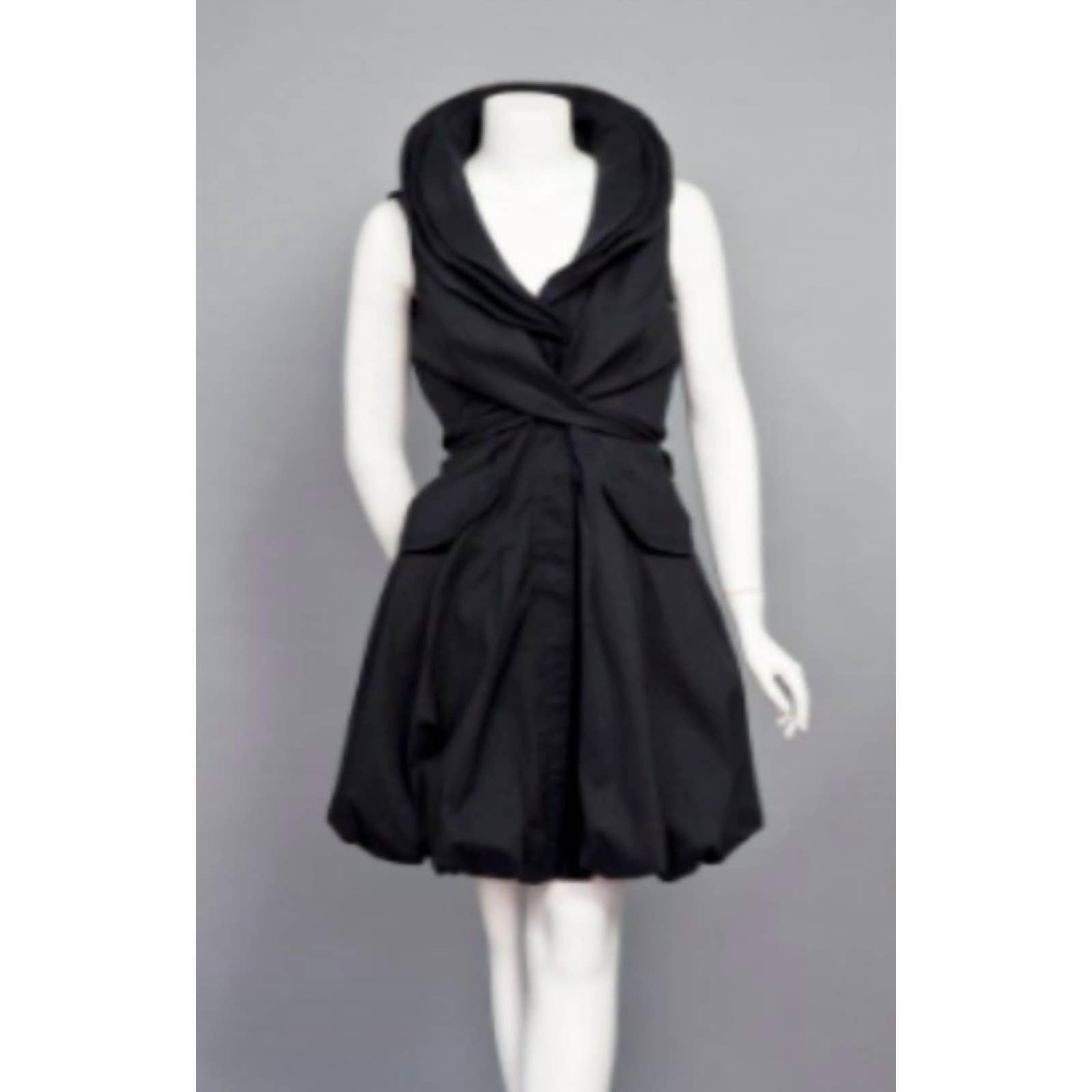 Designer SAMUEL DONG Samuel Dong Bubble Dress - S16150 In Black | Grailed