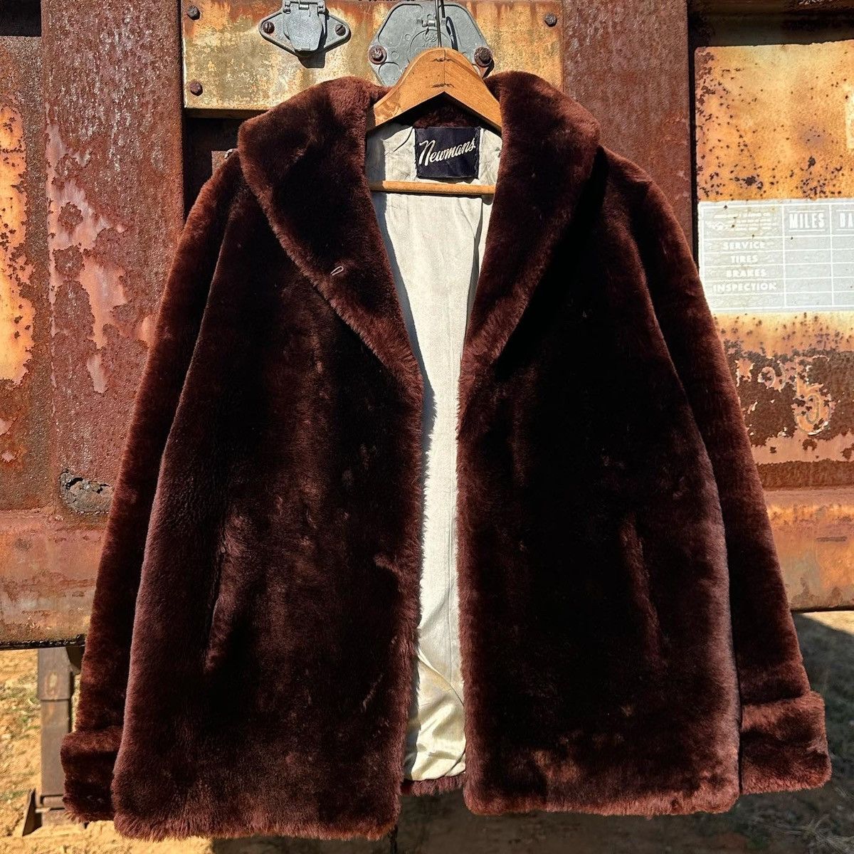 Vintage 1970s Sheared Beaver Real Fur Coat Newmans | Grailed