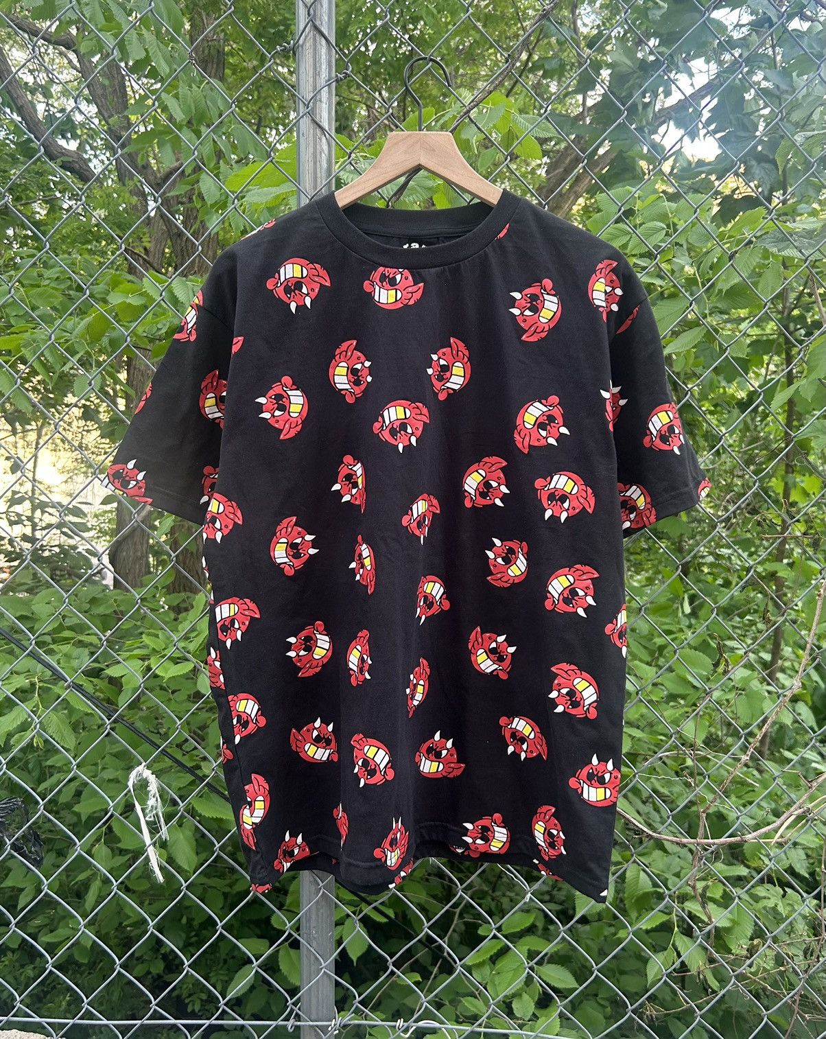 Fuck The Population Ransom All Over Devil Tee | Grailed