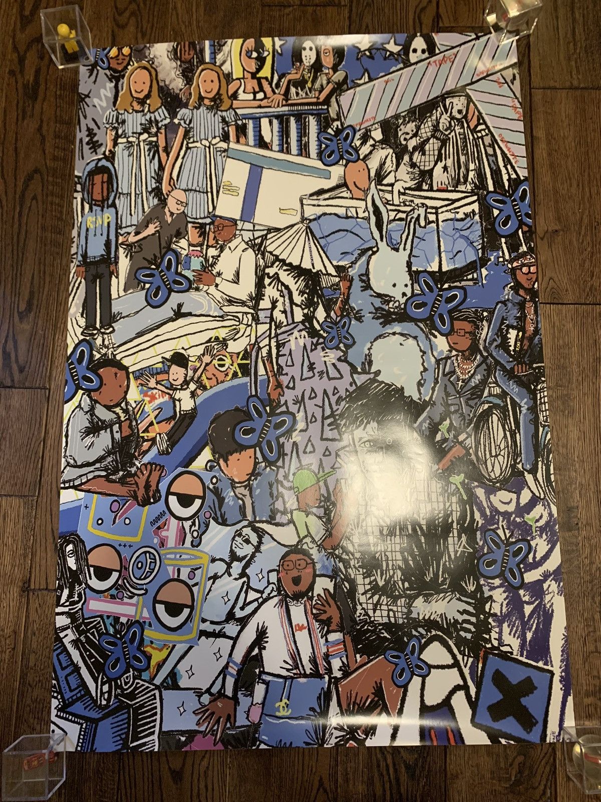 Kodone Kodone Blue College Poster | Grailed