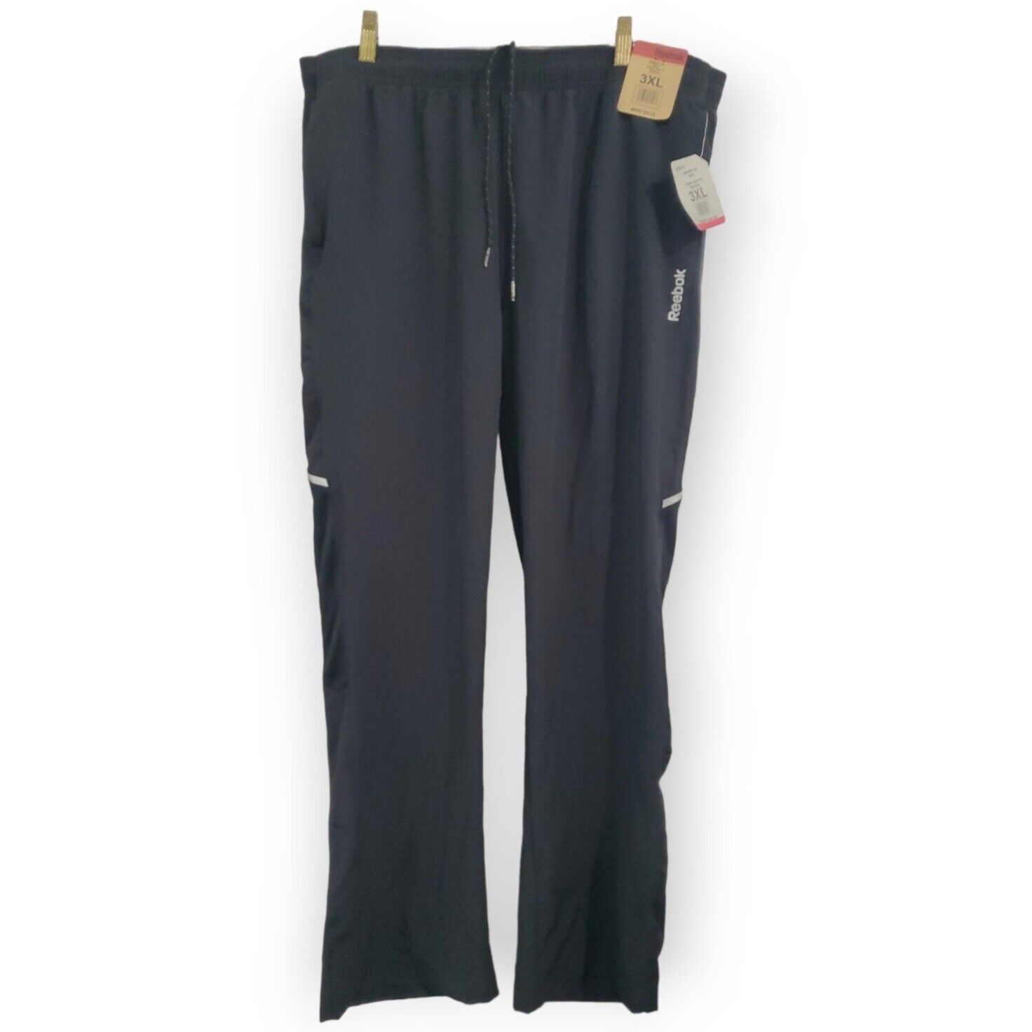 Reebok REEBOK Men's Polyester Track Pants Size 3XL / XXXL Black Ite ...