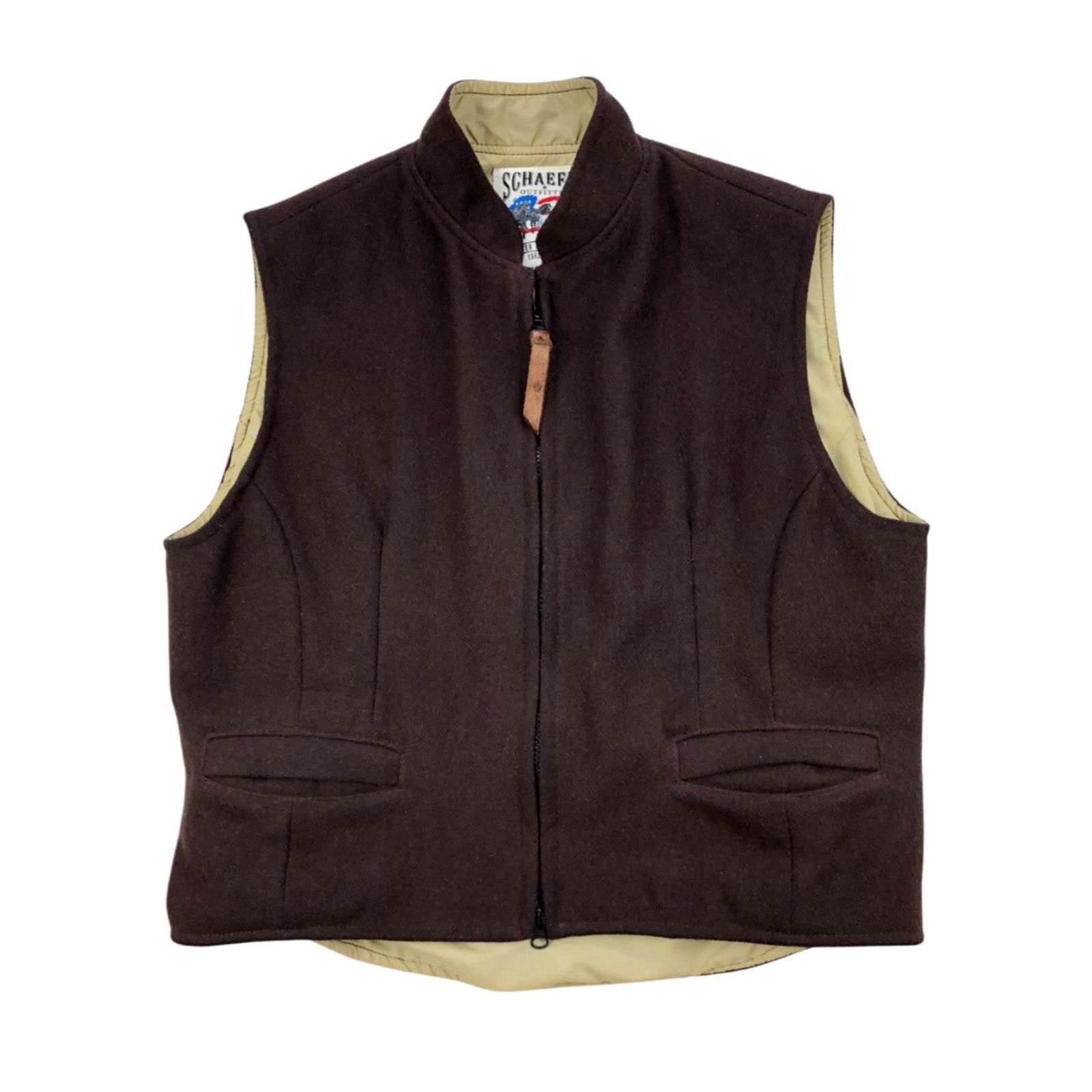 Vintage Schaefer Outfitter 905 Womens Large Brown Full Zip Western ...