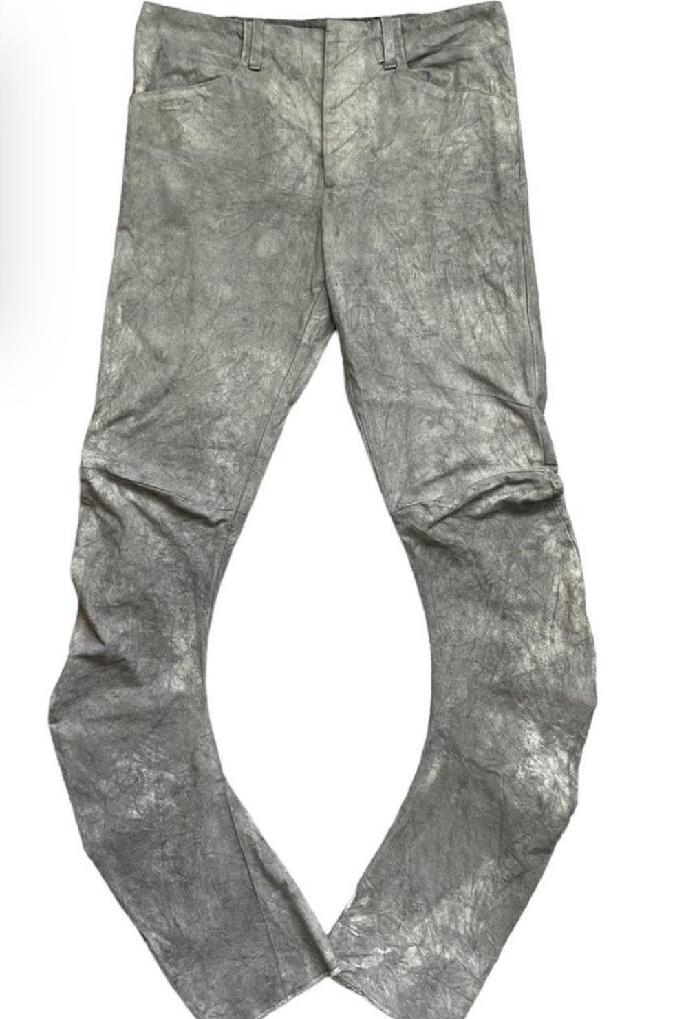 Devoa Devoa x Golem Twisted/spiral curved cotton pants | Grailed