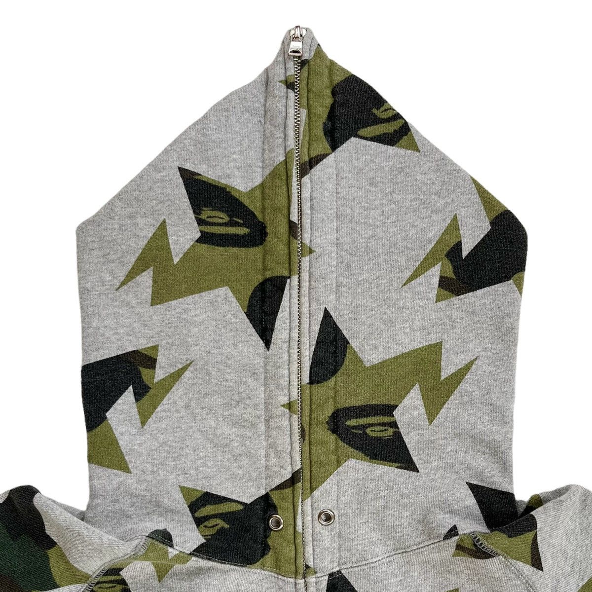 Bape 1st Camo Sta Pattern Full Zip Hoodie | Grailed