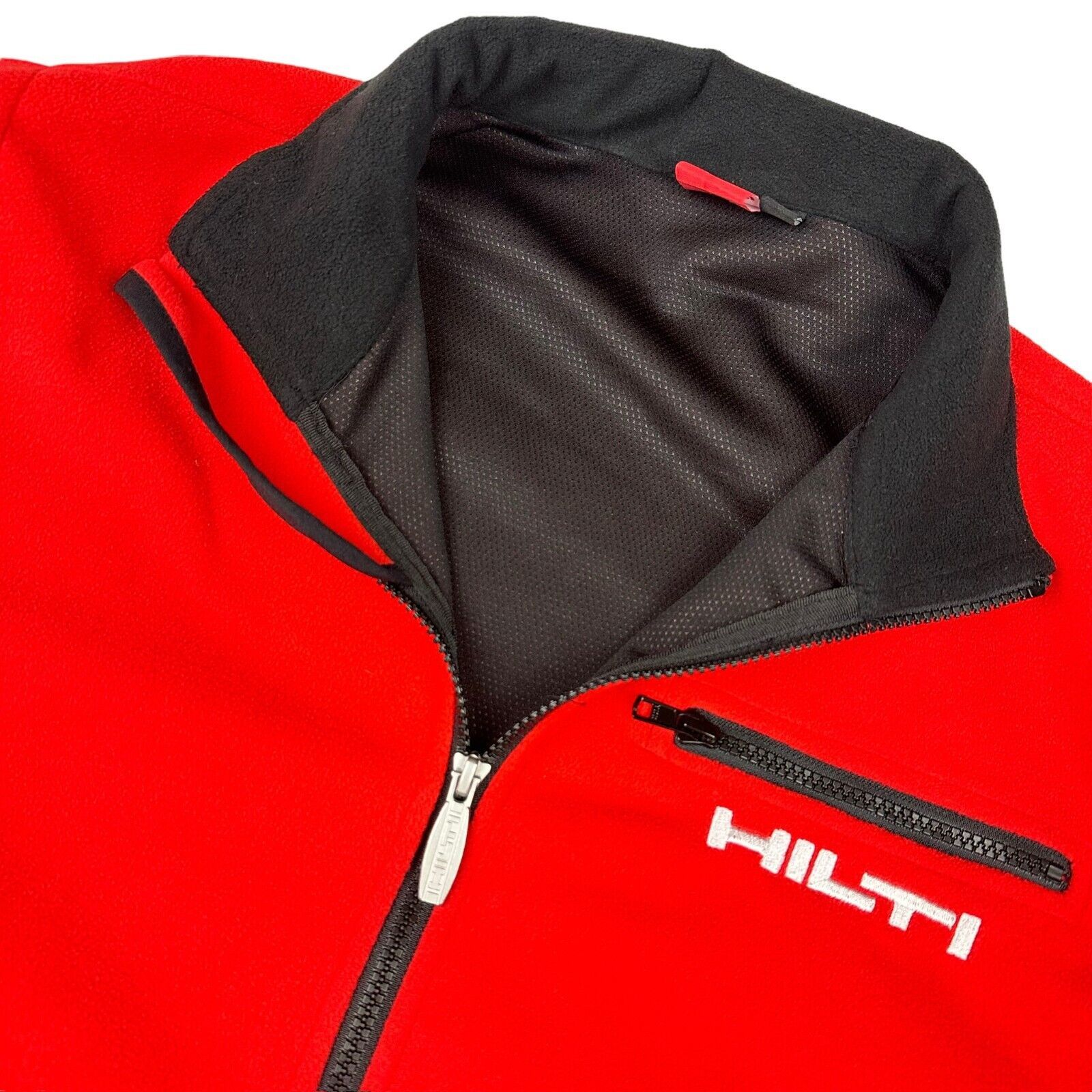 Vintage Hilti Men’s Convertible Fleece Jacket/Vest Red • TALL • 3XLT ...