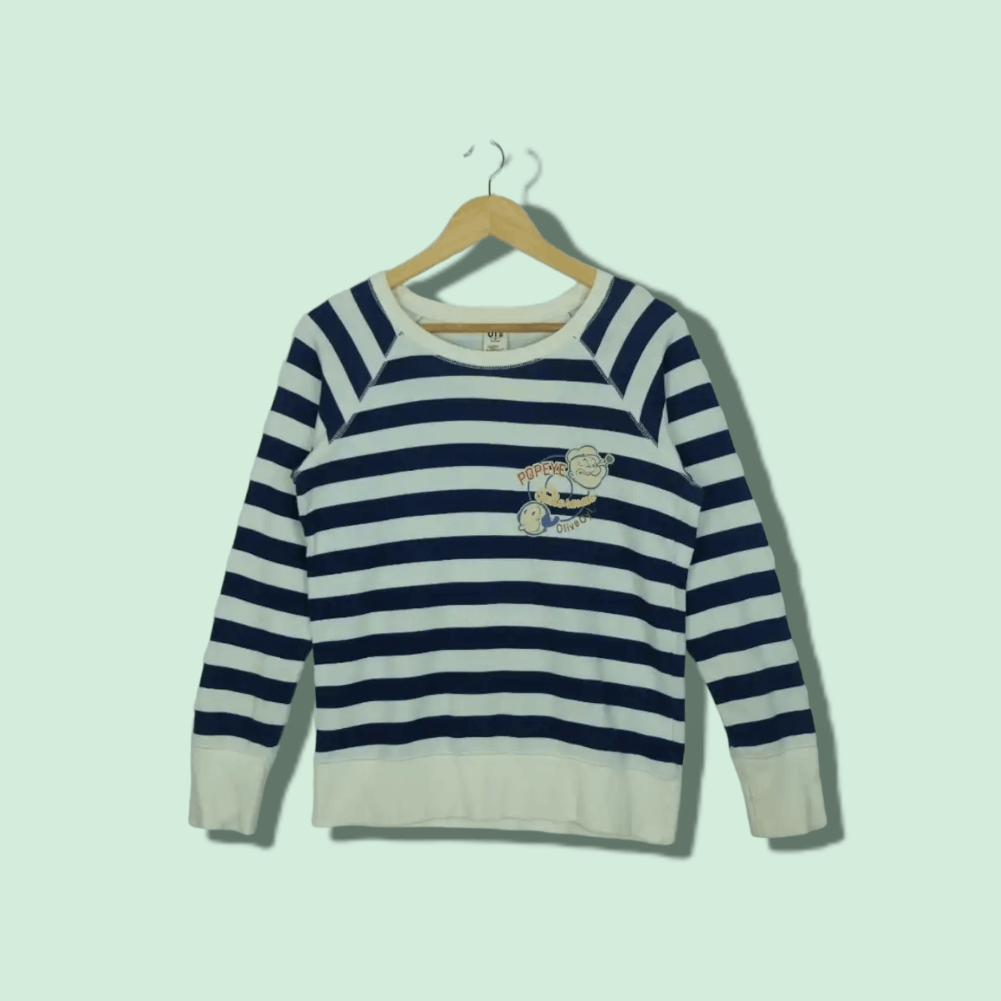 Cartoon Network UNIQLO x POPEYE Striped Sweatshirts | Grailed