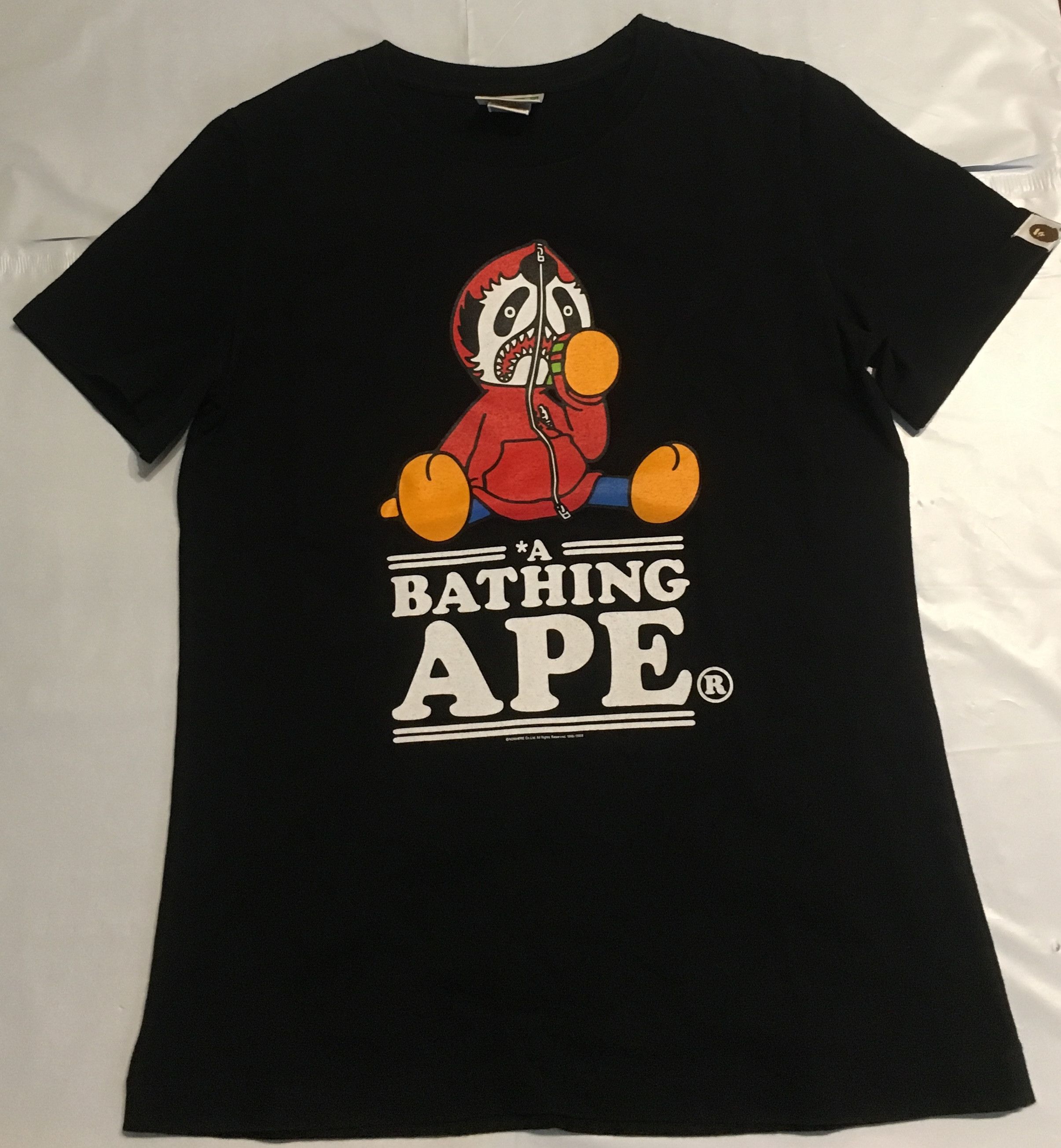 Bape Bape Panda shark Tee Shirt | Grailed