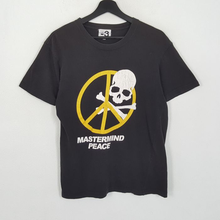 Vintage MASTERMIND PEACE Japanese Brand Skulls Design Tshirt | Grailed