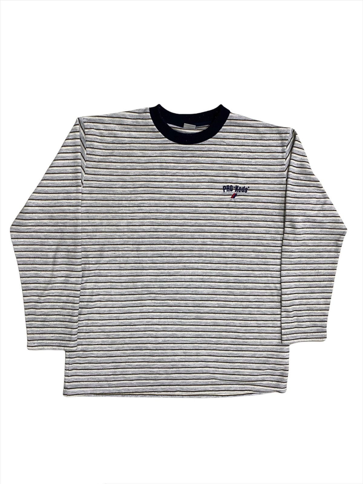 Vintage Vintage Pro-keds Jail Striped LS Shirt Style Kurt Cobain | Grailed