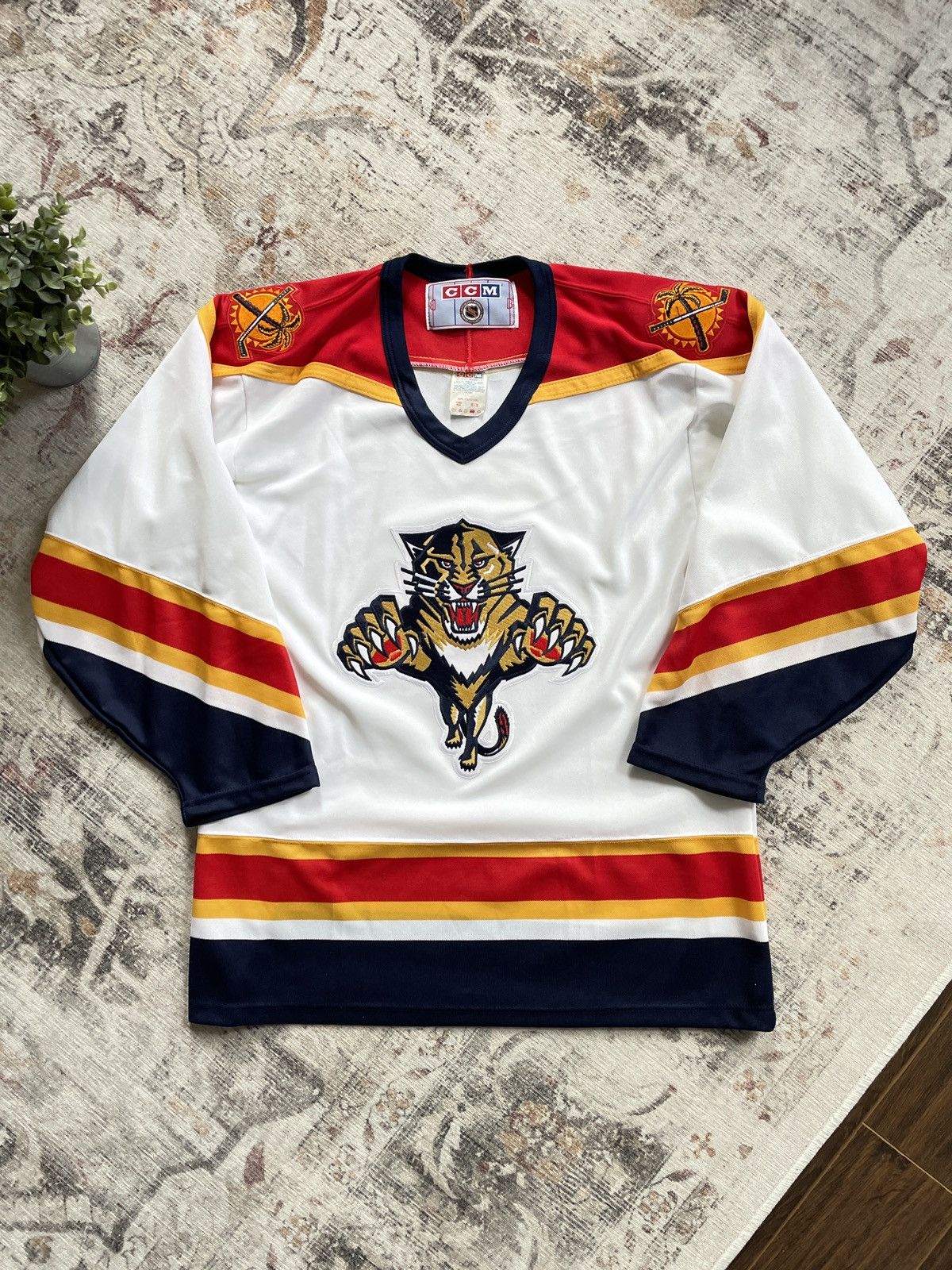 Vintage Vintage 90s Florida Panthers Inaugural Season CCM Jersey | Grailed