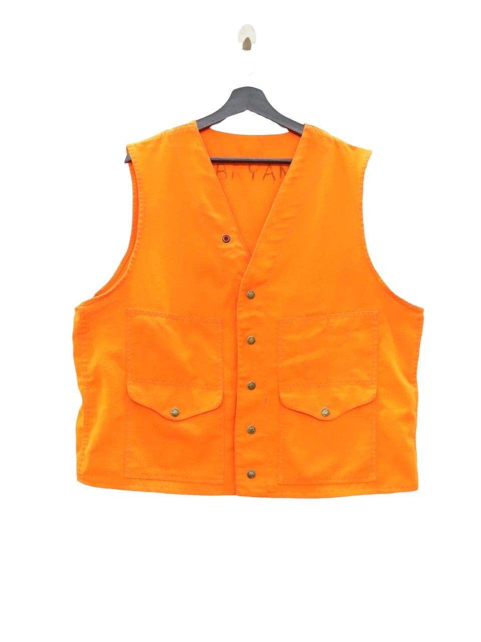 Filson C.C. Filson Rare Orange Hunting Fishing Vest "BRYAN" | Grailed