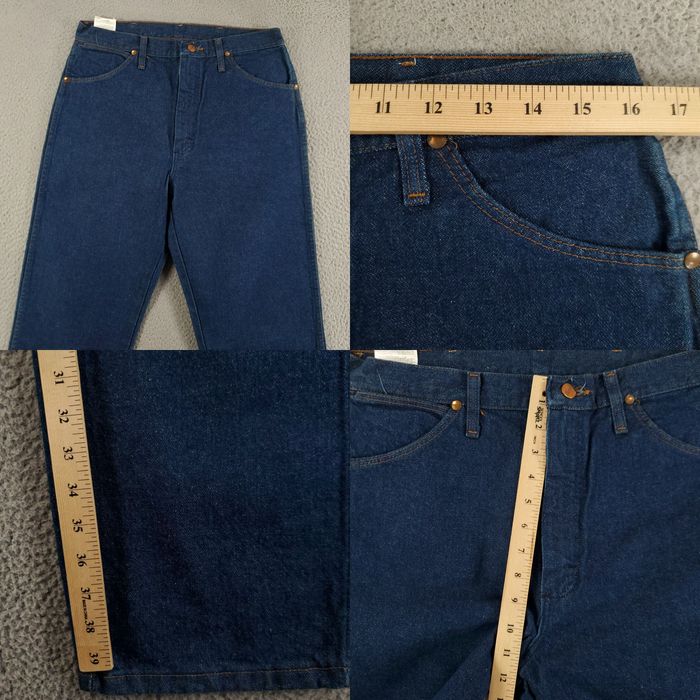 Wrangler Wrangler Jeans Mens 33x40 Blue 13MWZ Cowboy Cut Rancher ...