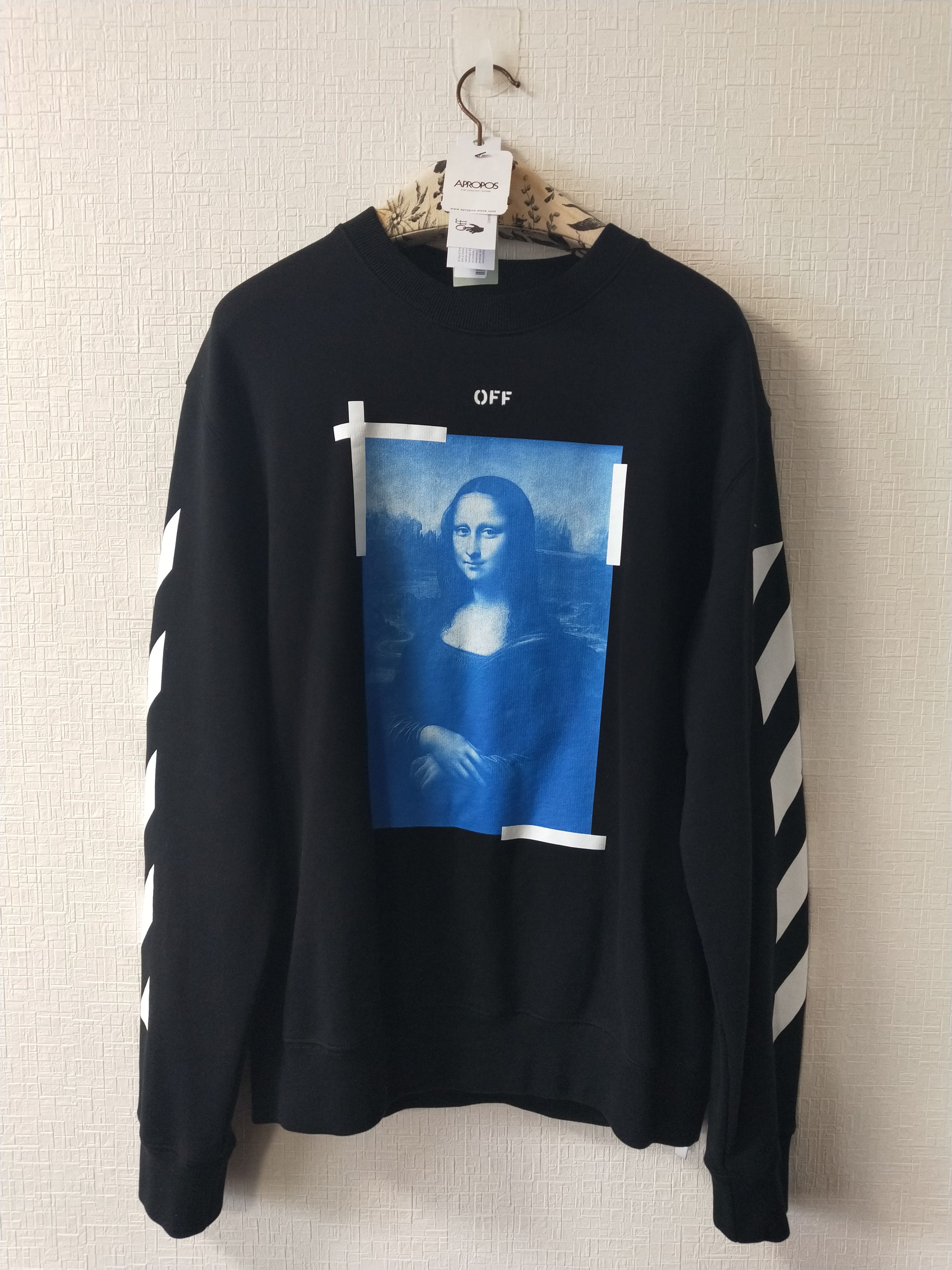 Off-White Mona Lisa Arrows Sweatshirt | Grailed