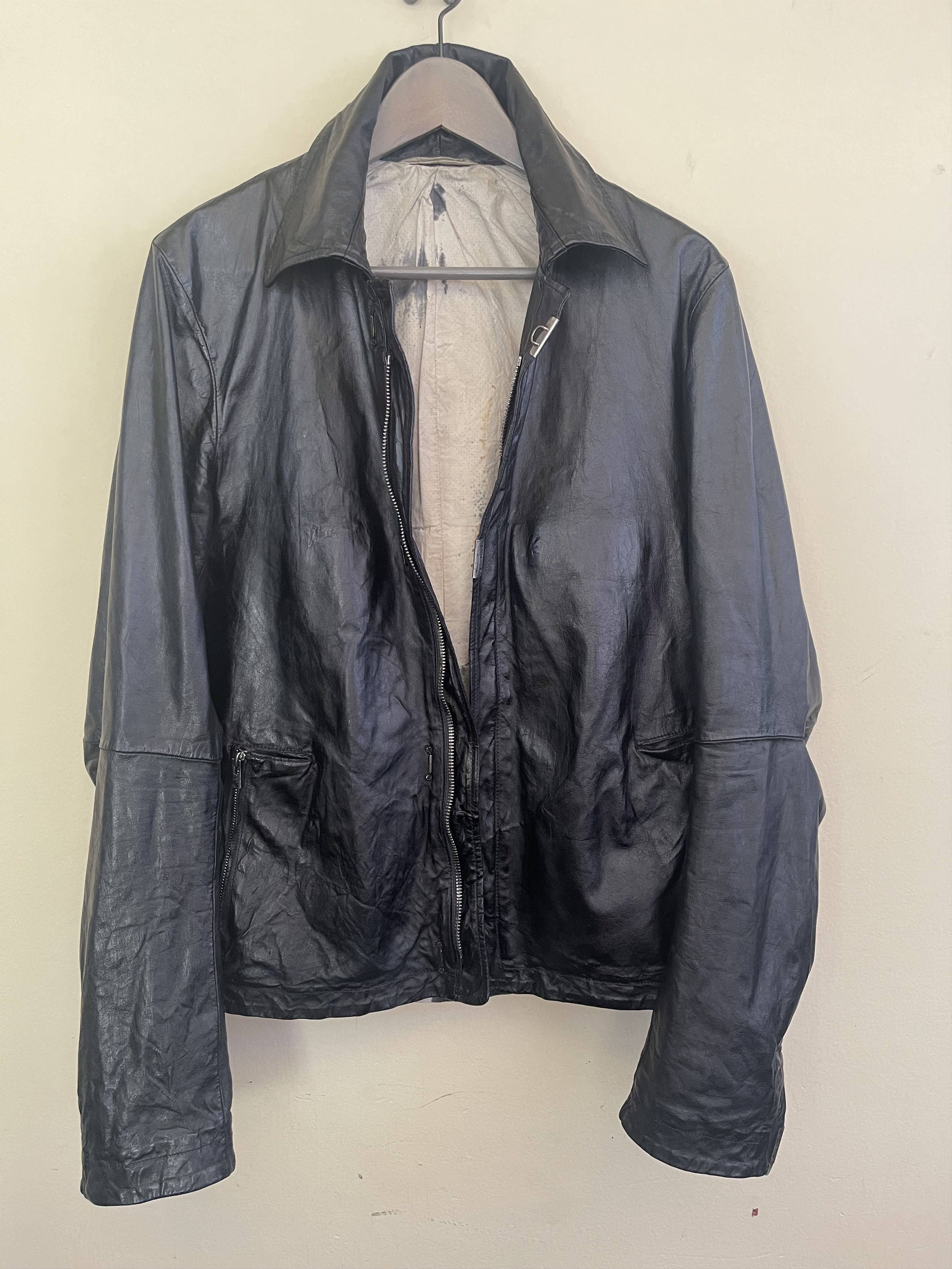 Carol Christian Poell CCP Col. 33 Scarstitch Leather Jacket | Grailed