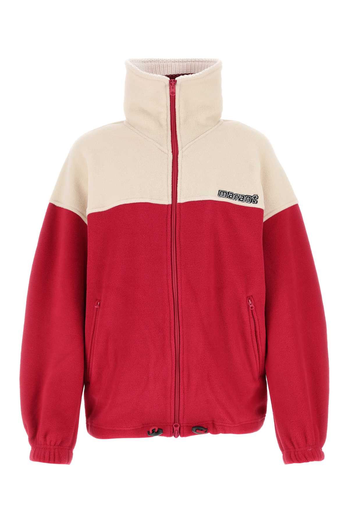 Isabel Marant Etoile Two-Tone Pile Oversize Malti Sweatshirt | Grailed