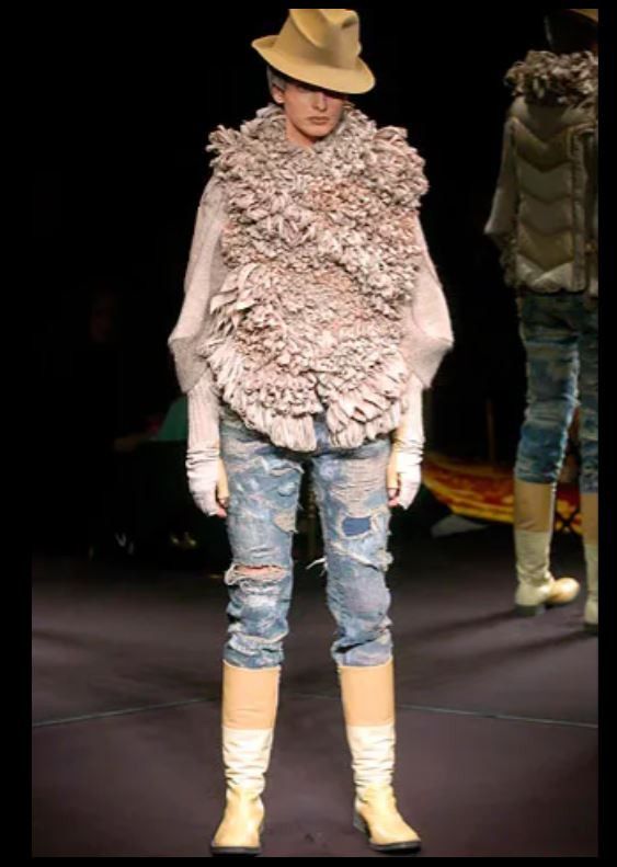 Undercover RARE Undercover FW2005 Arts & Crafts Runway Down volume Vest | Grailed