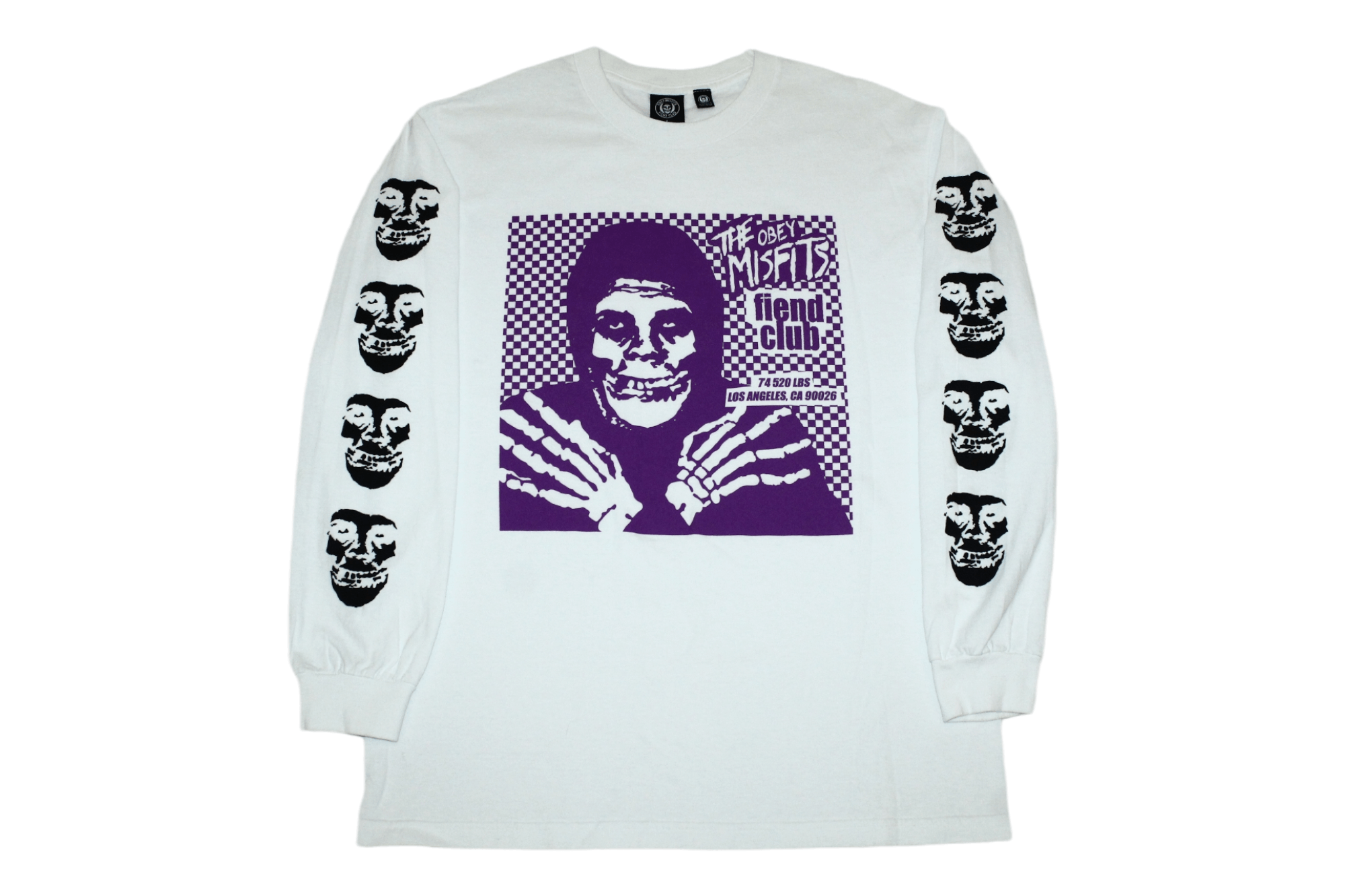 Obey 💥 RARE 💥 Misfits x Obey Fiend Club L/S Graphic T-shiry | Grailed