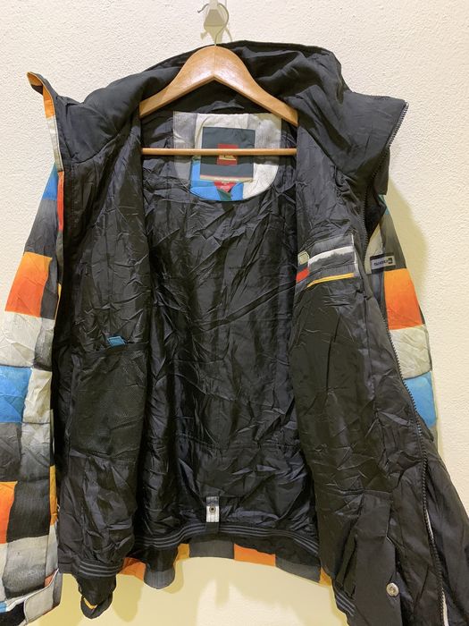 Quicksilver QUICKSILVER COLOURFUL WATERPROOF JACKET HOODED | Grailed