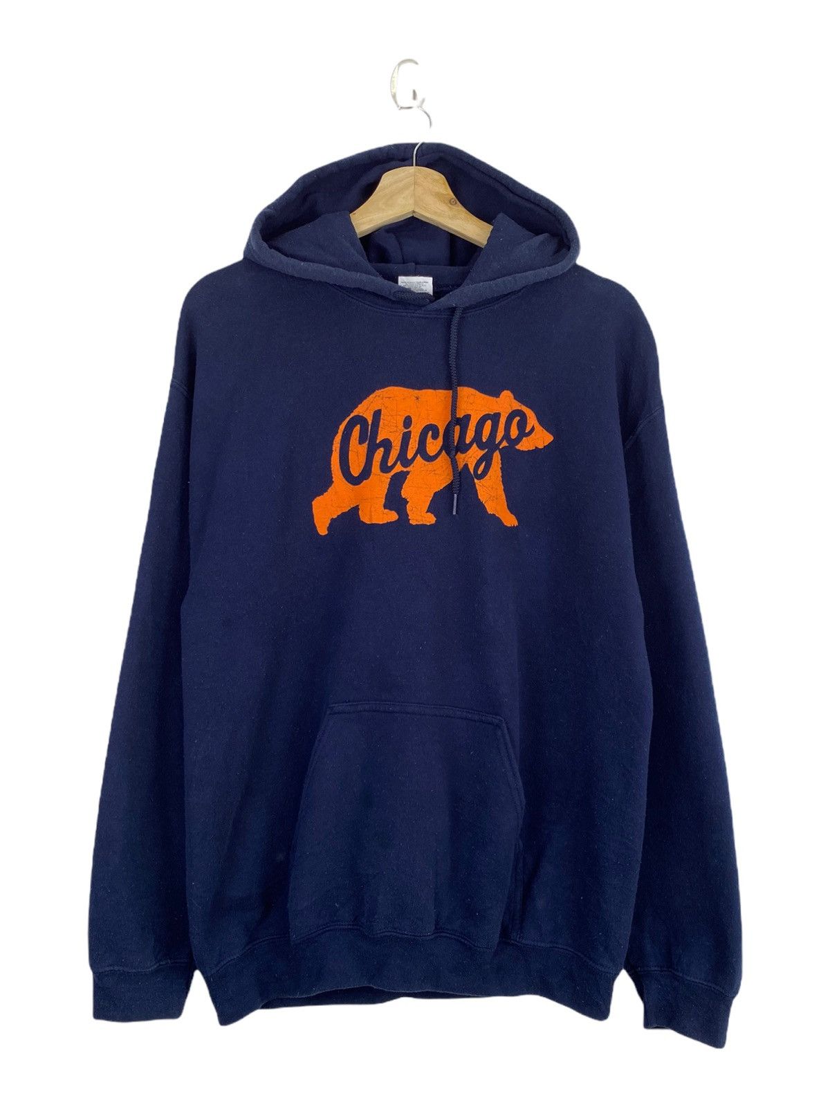 Chicago × Streetwear × Vintage Vintage Chicago Bear logo hoodies | Grailed