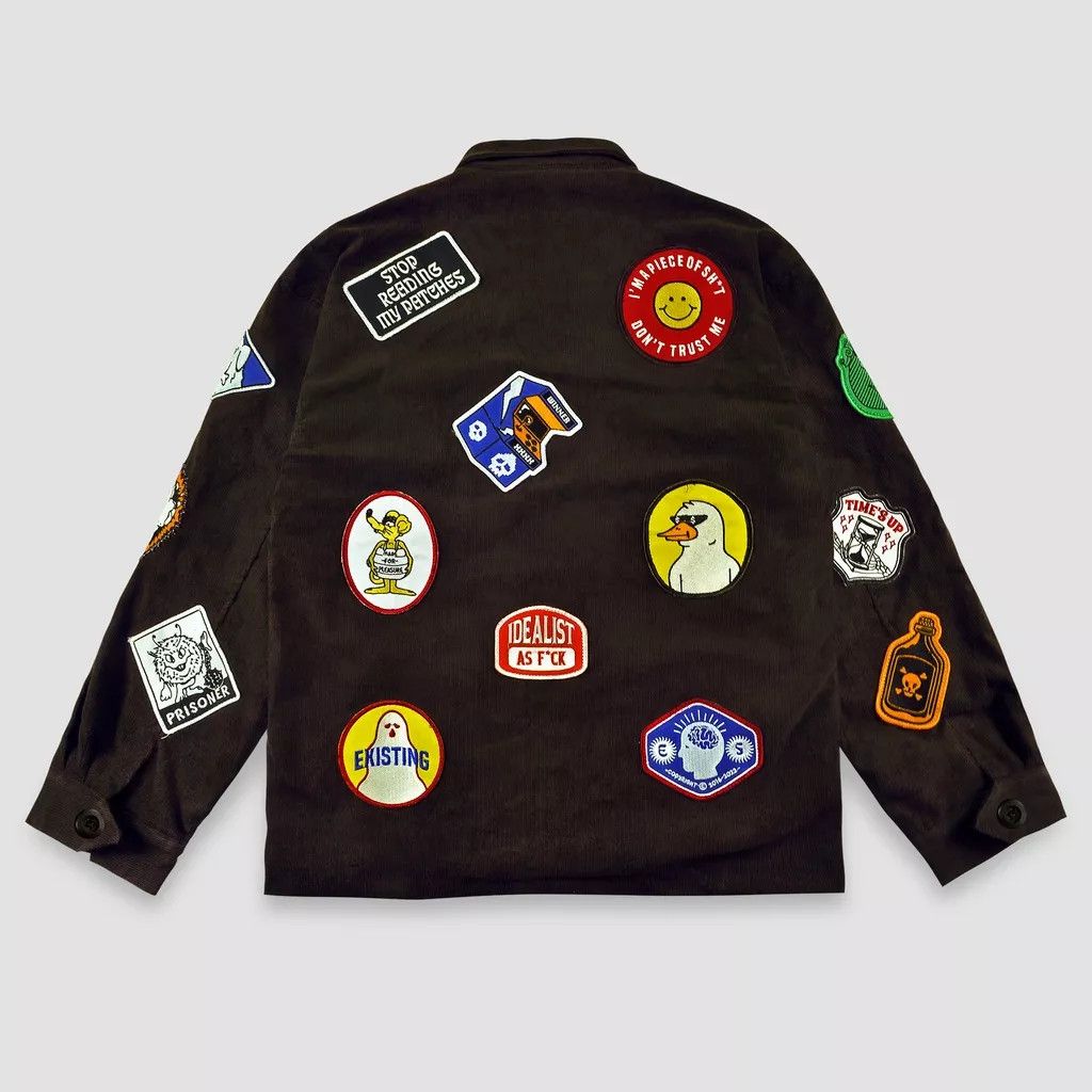 Cardigan JACKET WORKER OSCAR PATCH BROWN | Grailed