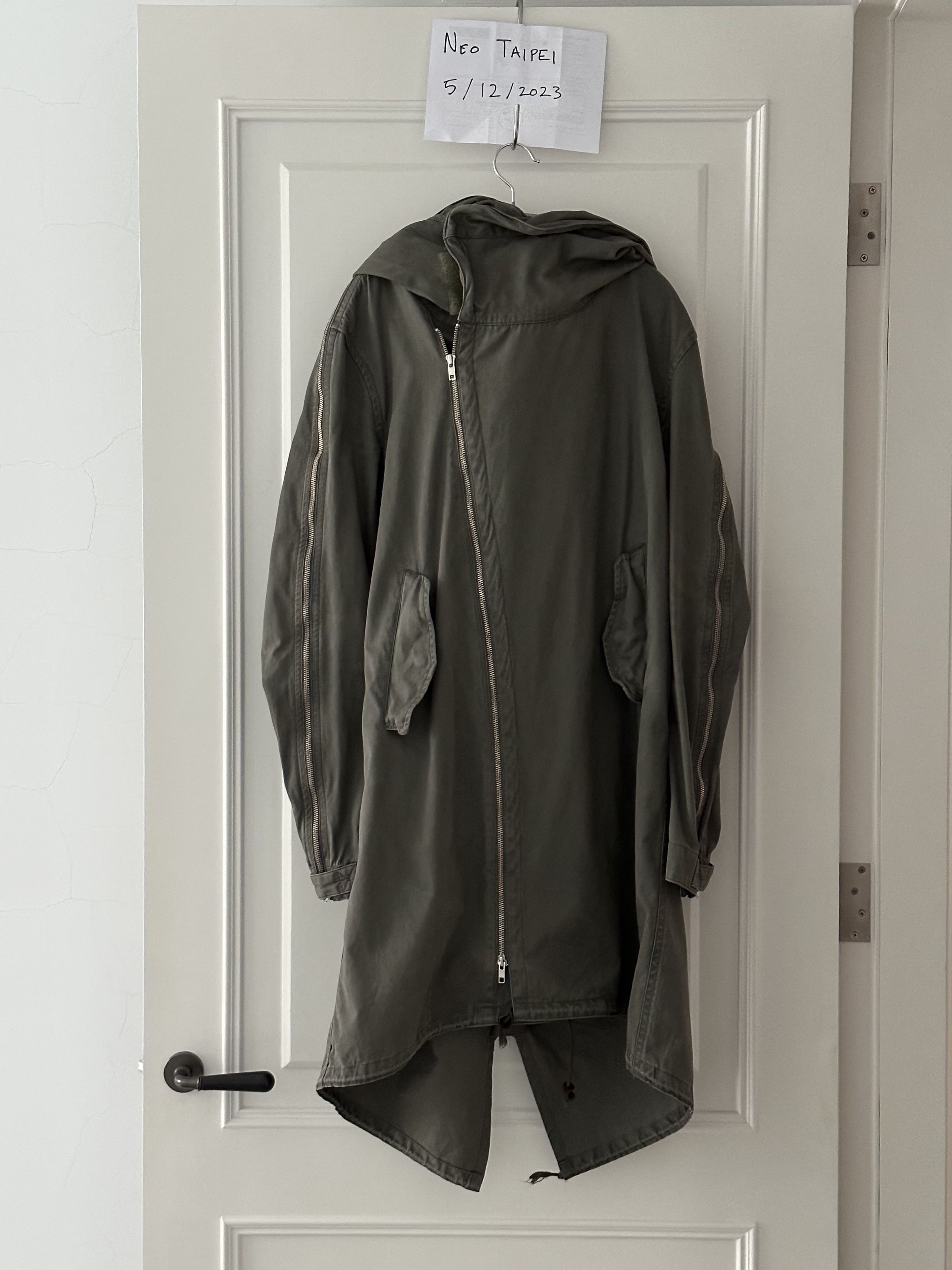 Devoa × Nude: Masahiko Maruyama Nude: Masahiko Maruyama Multi Zip Military Parka | Grailed