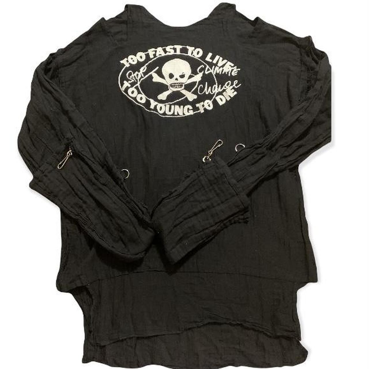 Vivienne Westwood World's End Too Fast To Live Too Young To Die Muslin ...