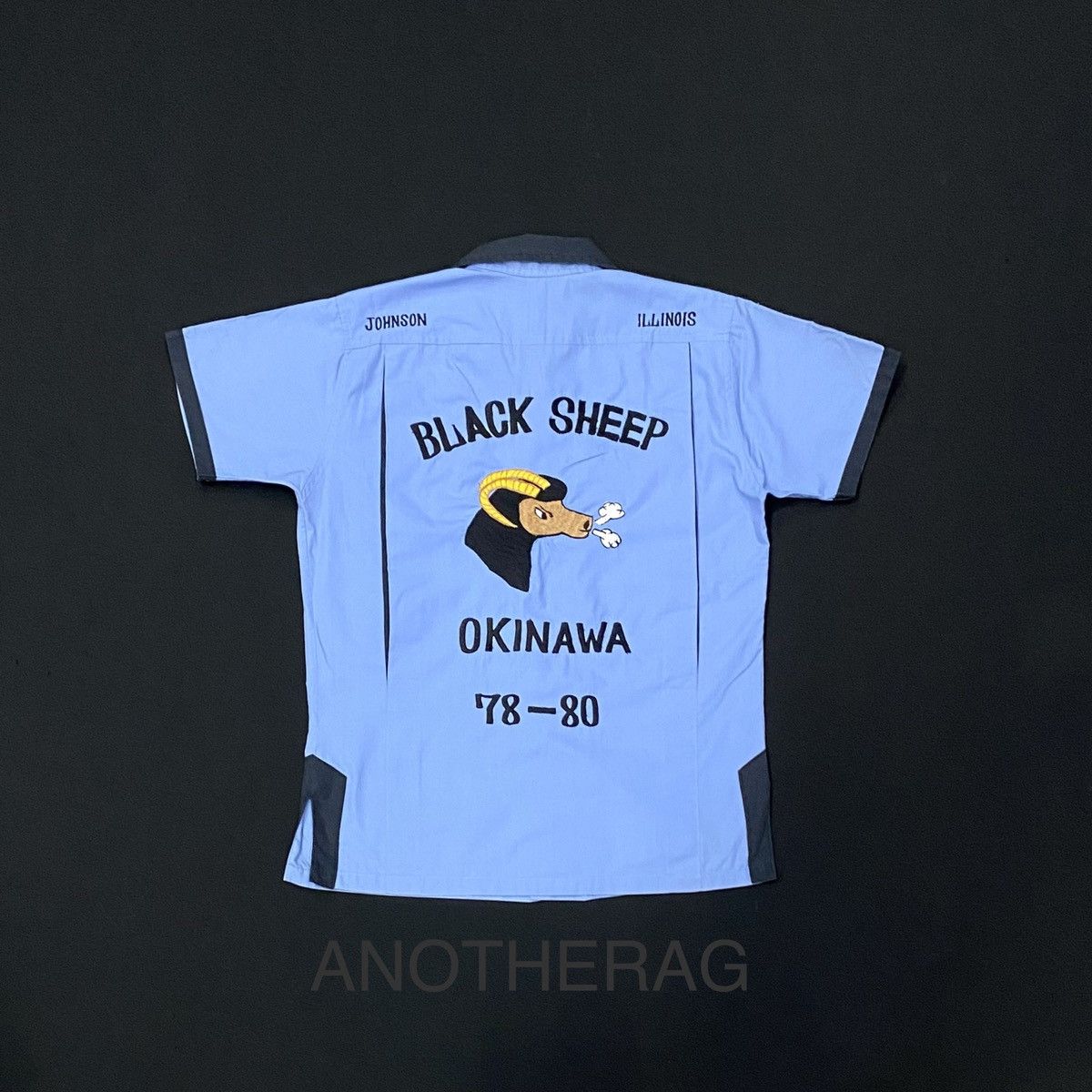 Vintage Vintage 1980 Embroidery Bowling Shirt | Grailed